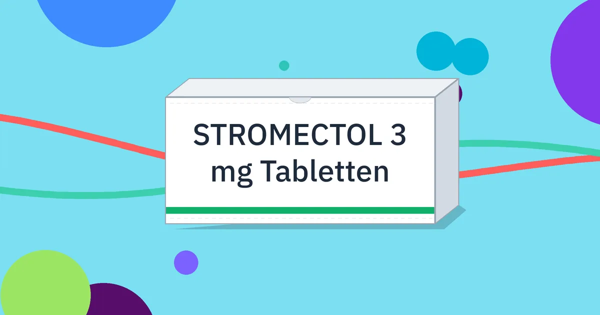 Symbolbild: Packung mit der Aufschrift STROMECTOL 3 mg Tabletten (PZN 18162430) – Verfügbarkeit und Bezug in Apotheken in Frankfurt am Main