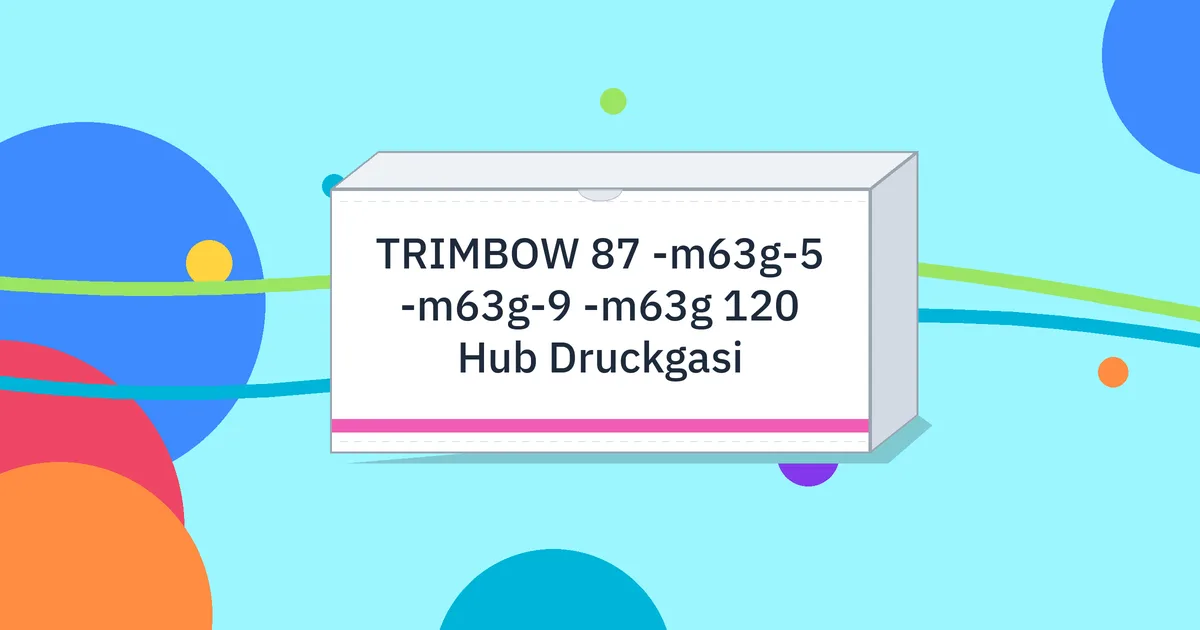 Symbolbild: Packung mit der Aufschrift TRIMBOW 87 -m63g-5 -m63g-9 -m63g 120 Hub Druckgasi (PZN 16675355) – Verfügbarkeit und Bezug in Apotheken in Frankfurt am Main
