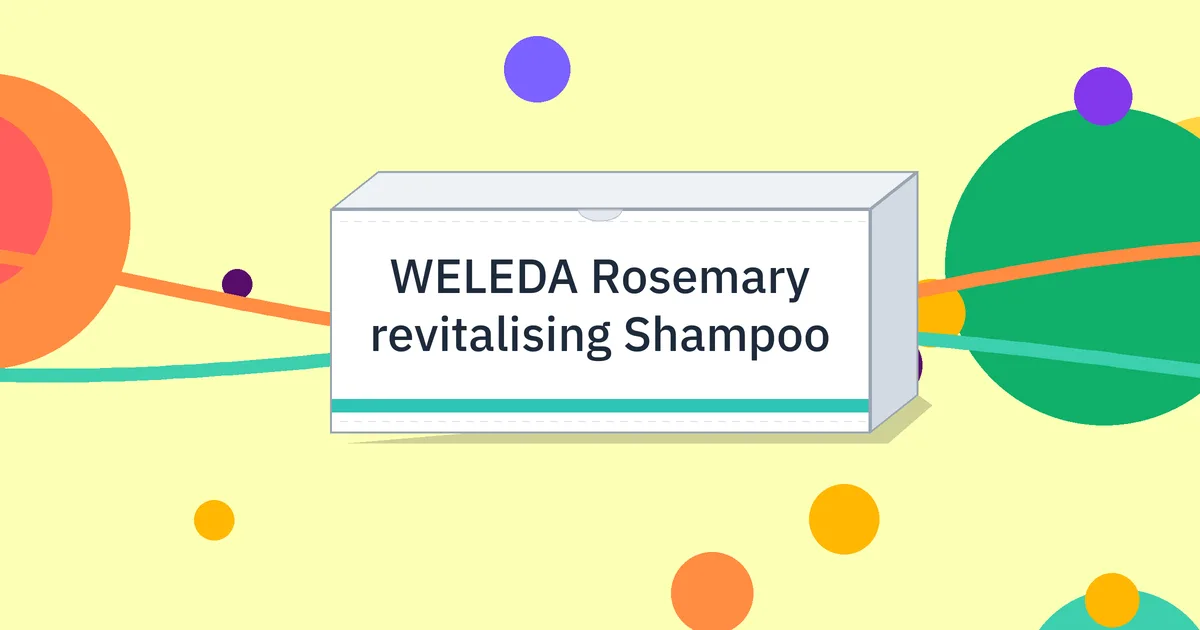 Symbolbild: Packung mit der Aufschrift WELEDA Rosemary revitalising Shampoo (PZN 20333264) – Verfügbarkeit und Bezug in Apotheken in Frankfurt am Main