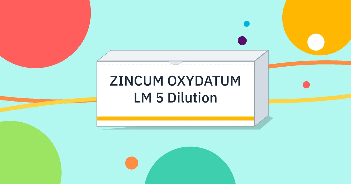 Symbolbild: Packung mit der Aufschrift ZINCUM OXYDATUM LM 5 Dilution (PZN 13296367) – Verfügbarkeit und Bezug in Apotheken in Frankfurt am Main