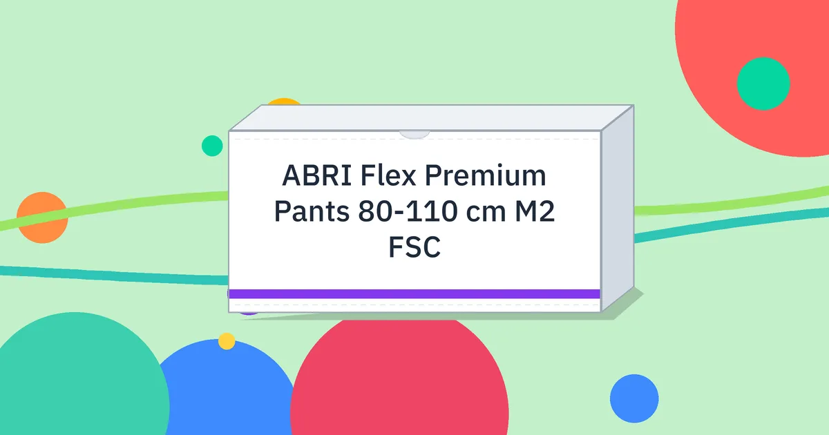 Symbolbild: Packung mit der Aufschrift ABRI Flex Premium Pants 80-110 cm M2 FSC (PZN 10549974) – Verfügbarkeit und Bezug in Apotheken in Frankfurt am Main