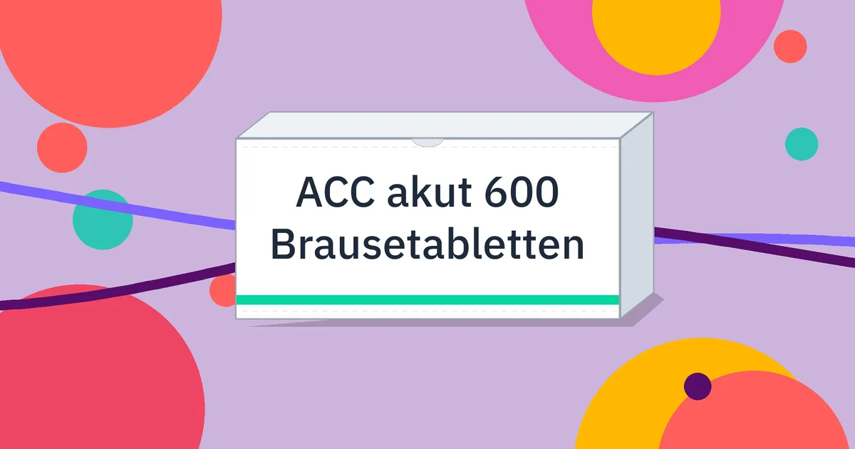 Symbolbild: Packung mit der Aufschrift ACC akut 600 Brausetabletten (PZN 00520917) – Verfügbarkeit und Bezug in Apotheken in Frankfurt am Main