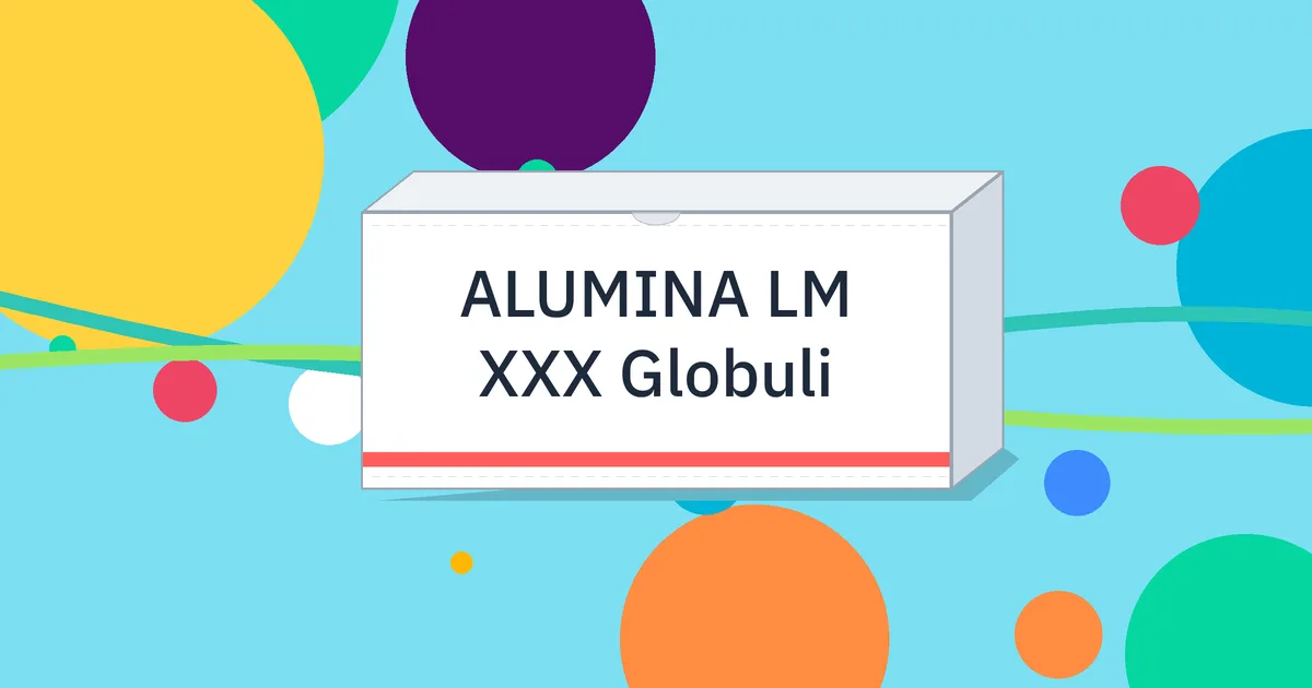Symbolbild: Packung mit der Aufschrift ALUMINA LM XXX Globuli (PZN 02676606) – Verfügbarkeit und Bezug in Apotheken in Frankfurt am Main