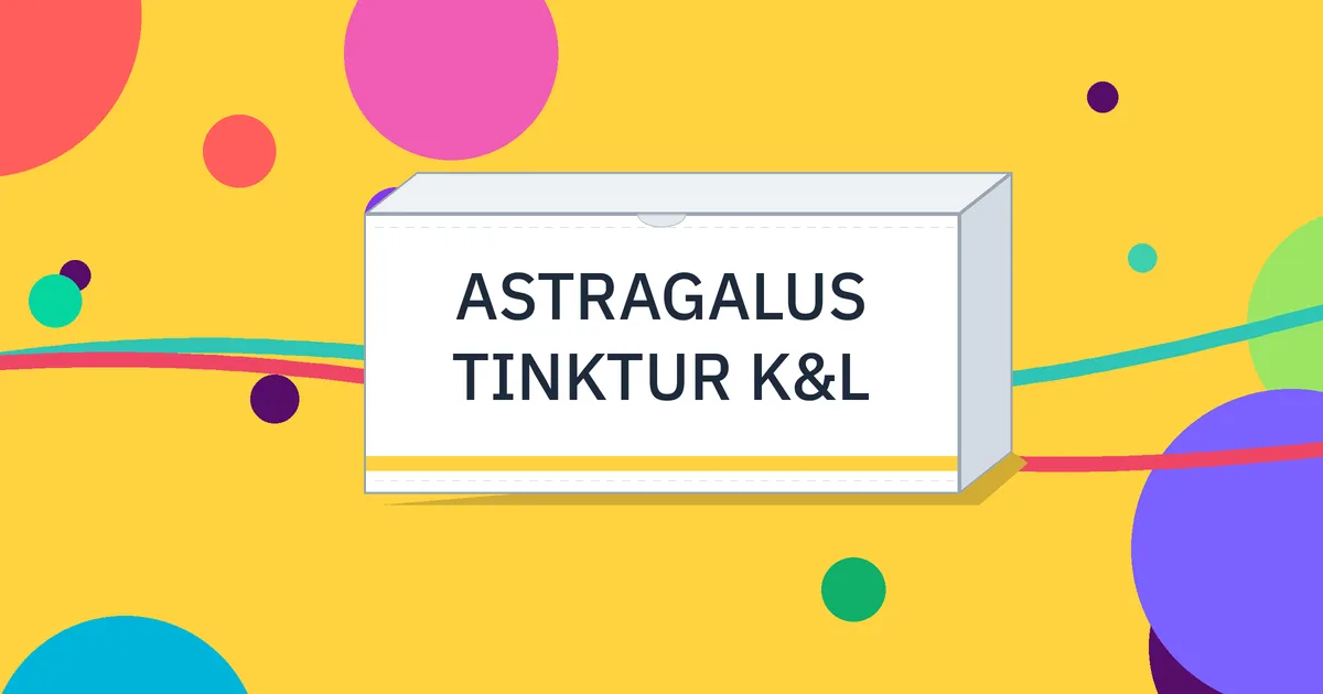 Symbolbild: Packung mit der Aufschrift ASTRAGALUS TINKTUR K&L (PZN 16900036) – Verfügbarkeit und Bezug in Apotheken in Frankfurt am Main