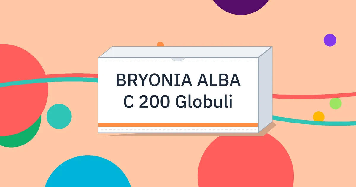 Symbolbild: Packung mit der Aufschrift BRYONIA ALBA C 200 Globuli (PZN 16689481) – Verfügbarkeit und Bezug in Apotheken in Frankfurt am Main