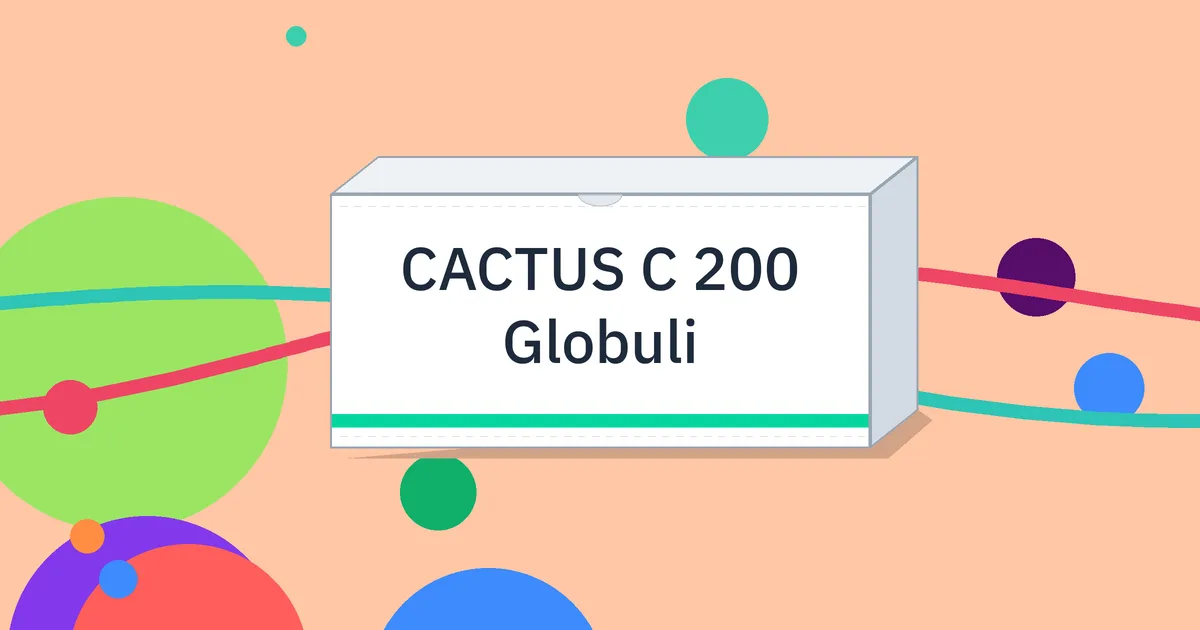 Symbolbild: Packung mit der Aufschrift CACTUS C 200 Globuli (PZN 04208306) – Verfügbarkeit und Bezug in Apotheken in Frankfurt am Main