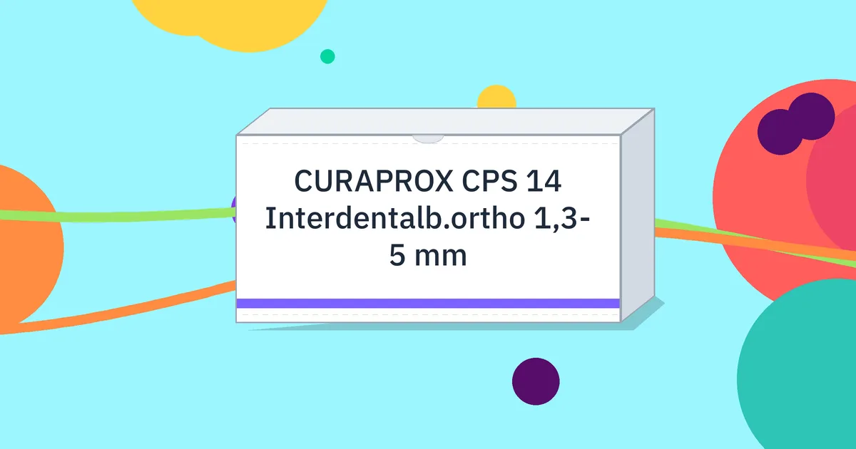 Symbolbild: Packung mit der Aufschrift CURAPROX CPS 14 Interdentalb.ortho 1,3-5 mm (PZN 19490225) – Verfügbarkeit und Bezug in Apotheken in Frankfurt am Main