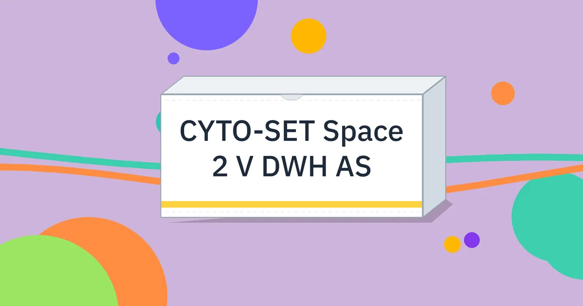 Symbolbild: Packung mit der Aufschrift CYTO-SET Space 2 V DWH AS (PZN 13587308) – Verfügbarkeit und Bezug in Apotheken in Frankfurt am Main