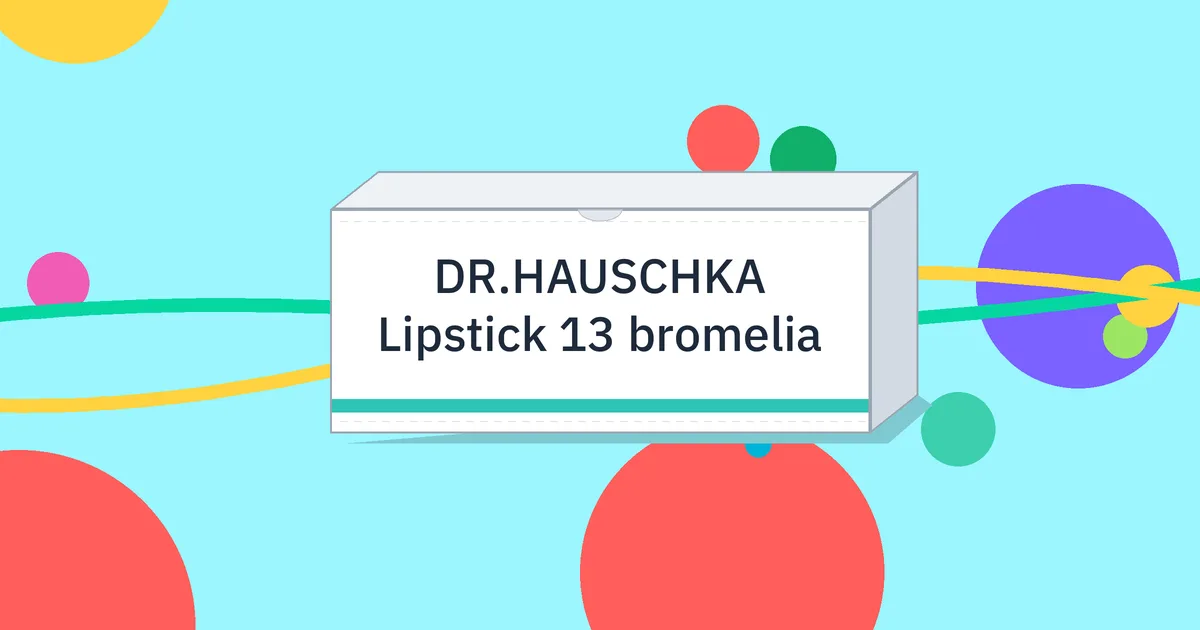 Symbolbild: Packung mit der Aufschrift DR.HAUSCHKA Lipstick 13 bromelia (PZN 18651212) – Verfügbarkeit und Bezug in Apotheken in Frankfurt am Main