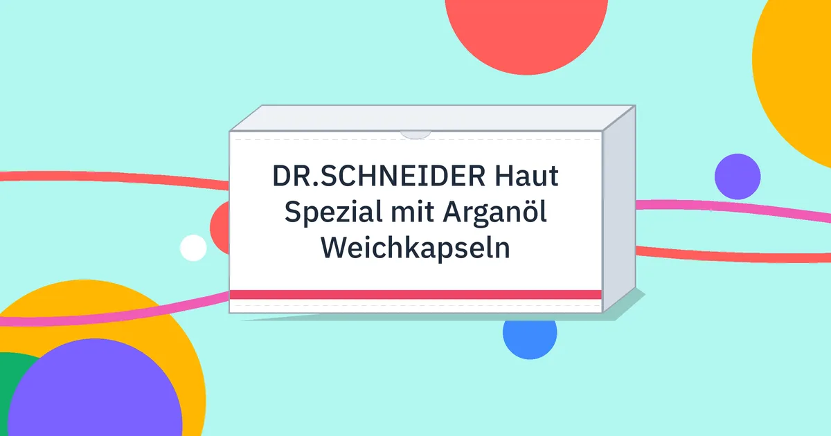 Symbolbild: Packung mit der Aufschrift DR.SCHNEIDER Haut Spezial mit Arganöl Weichkapseln (PZN 14168708) – Verfügbarkeit und Bezug in Apotheken in Frankfurt am Main