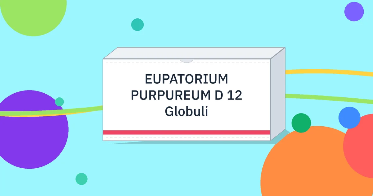 Symbolbild: Packung mit der Aufschrift EUPATORIUM PURPUREUM D 12 Globuli (PZN 16690834) – Verfügbarkeit und Bezug in Apotheken in Frankfurt am Main