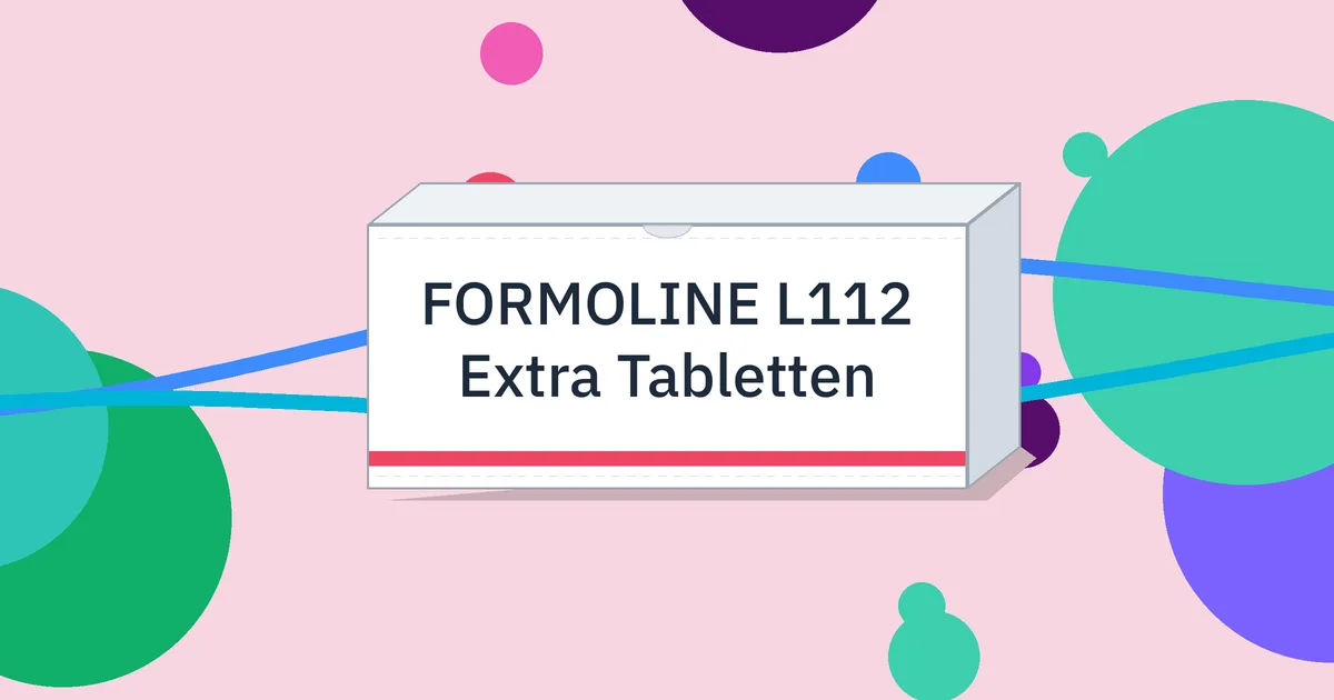 Symbolbild: Packung mit der Aufschrift FORMOLINE L112 Extra Tabletten (PZN 13352315) – Verfügbarkeit und Bezug in Apotheken in Frankfurt am Main