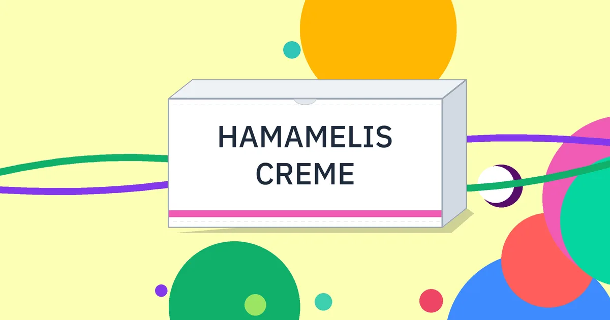 Symbolbild: Packung mit der Aufschrift HAMAMELIS CREME (PZN 11586374) – Verfügbarkeit und Bezug in Apotheken in Frankfurt am Main