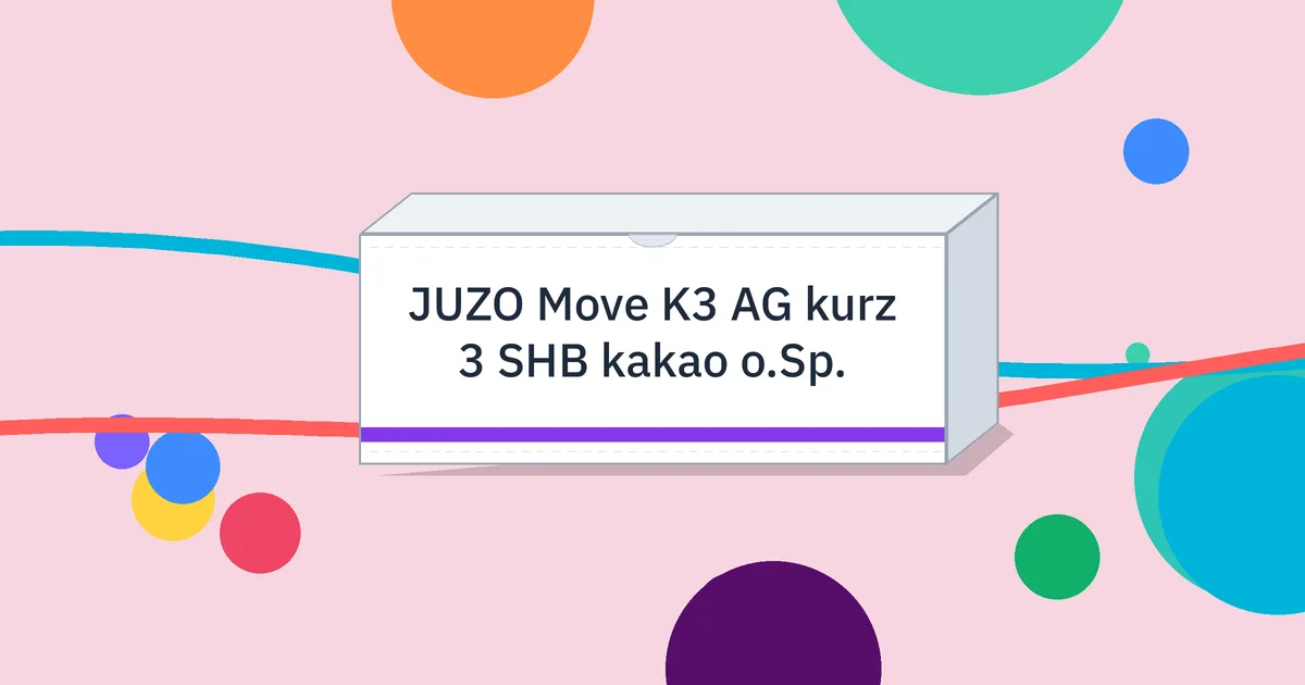 Symbolbild: Packung mit der Aufschrift JUZO Move K3 AG kurz 3 SHB kakao o.Sp. (PZN 18593331) – Verfügbarkeit und Bezug in Apotheken in Frankfurt am Main