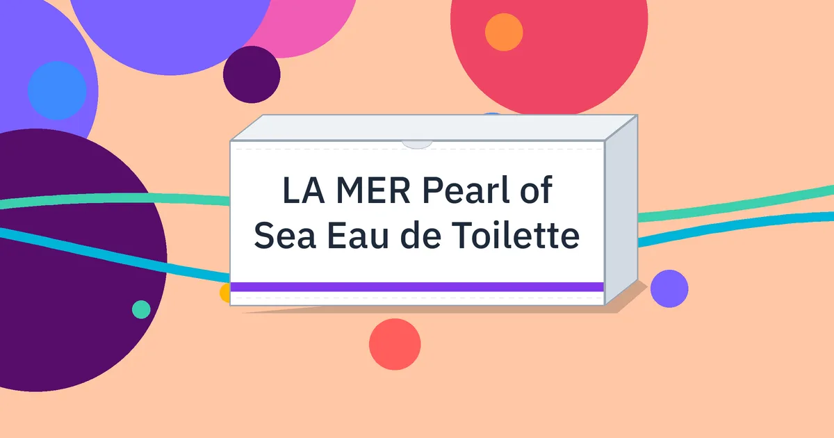 Symbolbild: Packung mit der Aufschrift LA MER Pearl of Sea Eau de Toilette (PZN 19455269) – Verfügbarkeit und Bezug in Apotheken in Frankfurt am Main