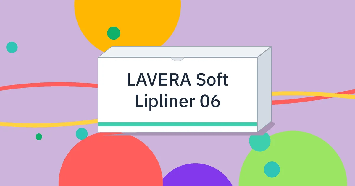 Symbolbild: Packung mit der Aufschrift LAVERA Soft Lipliner 06 (PZN 16620472) – Verfügbarkeit und Bezug in Apotheken in Frankfurt am Main