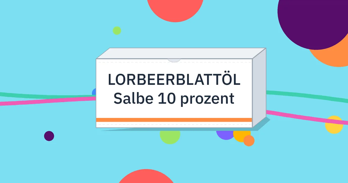 Symbolbild: Packung mit der Aufschrift LORBEERBLATTÖL Salbe 10 prozent (PZN 16673764) – Verfügbarkeit und Bezug in Apotheken in Frankfurt am Main