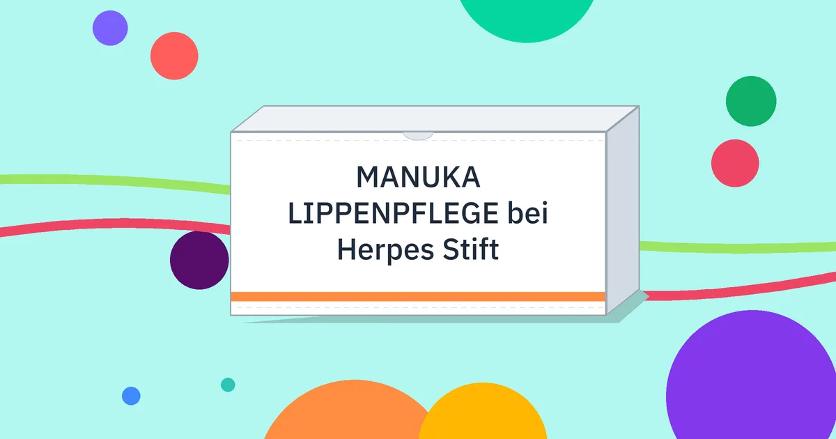 Symbolbild: Packung mit der Aufschrift MANUKA LIPPENPFLEGE bei Herpes Stift (PZN 12733334) – Verfügbarkeit und Bezug in Apotheken in Frankfurt am Main