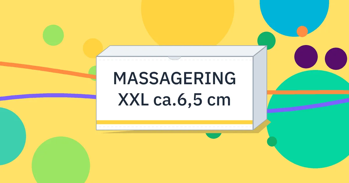 Symbolbild: Packung mit der Aufschrift MASSAGERING XXL ca.6,5 cm (PZN 13584250) – Verfügbarkeit und Bezug in Apotheken in Frankfurt am Main