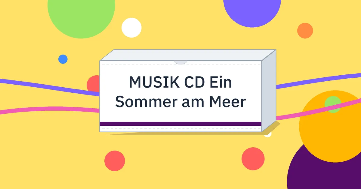 Symbolbild: Packung mit der Aufschrift MUSIK CD Ein Sommer am Meer (PZN 09709527) – Verfügbarkeit und Bezug in Apotheken in Frankfurt am Main