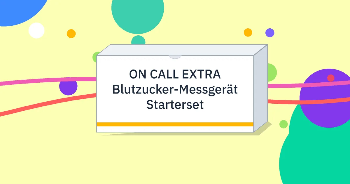 Symbolbild: Packung mit der Aufschrift ON CALL EXTRA Blutzucker-Messgerät Starterset (PZN 16914498) – Verfügbarkeit und Bezug in Apotheken in Frankfurt am Main