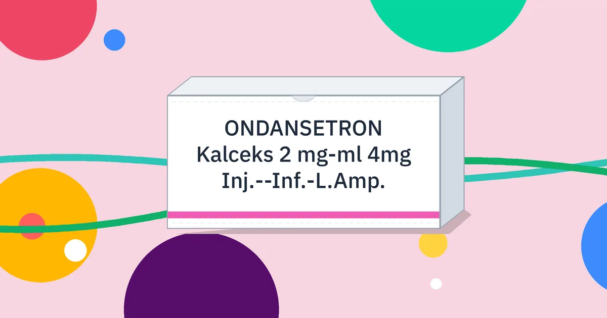 Symbolbild: Packung mit der Aufschrift ONDANSETRON Kalceks 2 mg-ml 4mg Inj.--Inf.-L.Amp. (PZN 19184161) – Verfügbarkeit und Bezug in Apotheken in Frankfurt am Main