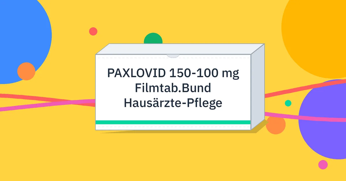 Symbolbild: Packung mit der Aufschrift PAXLOVID 150-100 mg Filmtab.Bund Hausärzte-Pflege (PZN 18268938) – Verfügbarkeit und Bezug in Apotheken in Frankfurt am Main