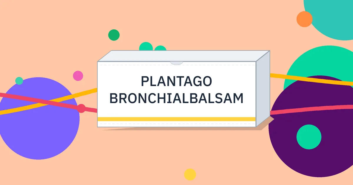 Symbolbild: Packung mit der Aufschrift PLANTAGO BRONCHIALBALSAM (PZN 02198466) – Verfügbarkeit und Bezug in Apotheken in Frankfurt am Main