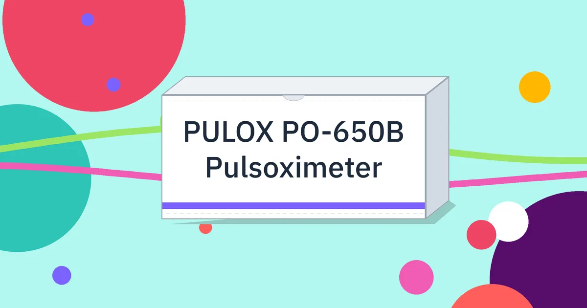 Symbolbild: Packung mit der Aufschrift PULOX PO-650B Pulsoximeter (PZN 15407612) – Verfügbarkeit und Bezug in Apotheken in Frankfurt am Main