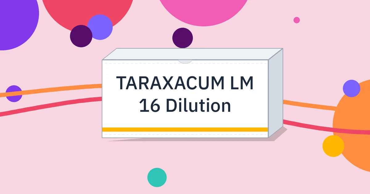 Symbolbild: Packung mit der Aufschrift TARAXACUM LM 16 Dilution (PZN 13214369) – Verfügbarkeit und Bezug in Apotheken in Frankfurt am Main