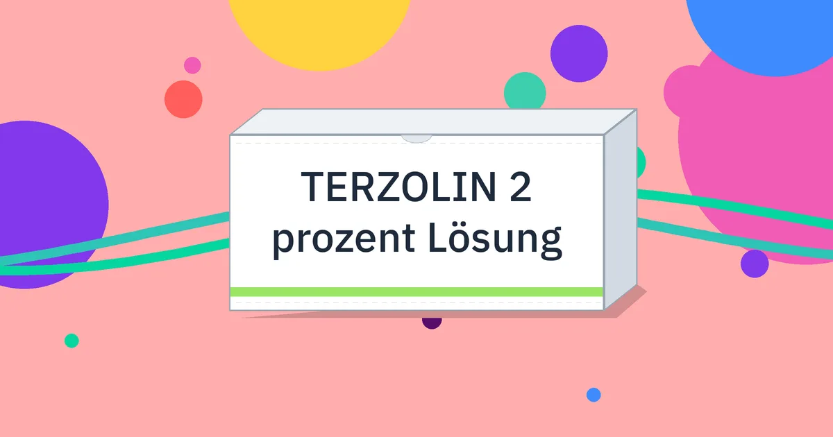 Symbolbild: Packung mit der Aufschrift TERZOLIN 2 prozent Lösung (PZN 14420332) – Verfügbarkeit und Bezug in Apotheken in Frankfurt am Main