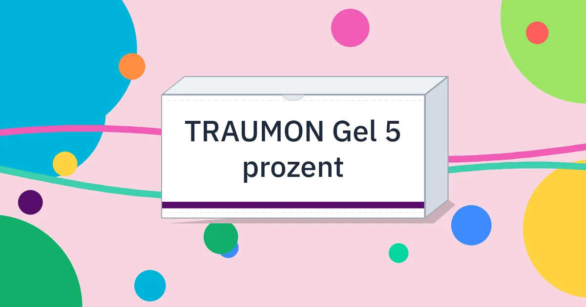 Symbolbild: Packung mit der Aufschrift TRAUMON Gel 5 prozent (PZN 02591488) – Verfügbarkeit und Bezug in Apotheken in Frankfurt am Main