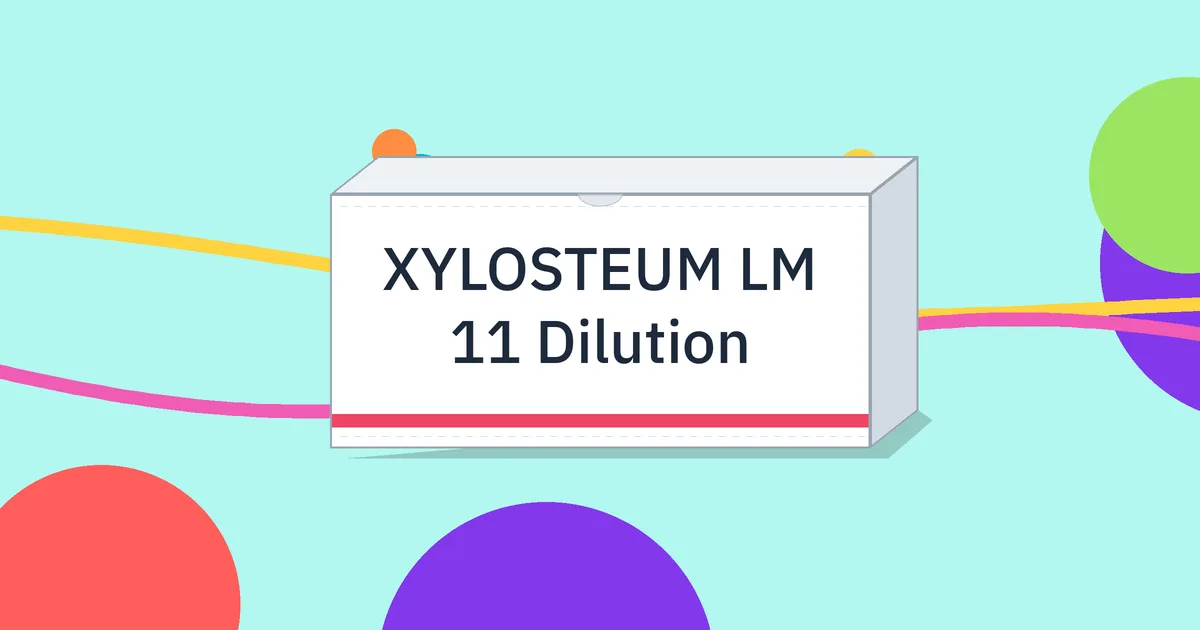Symbolbild: Packung mit der Aufschrift XYLOSTEUM LM 11 Dilution (PZN 13284163) – Verfügbarkeit und Bezug in Apotheken in Frankfurt am Main