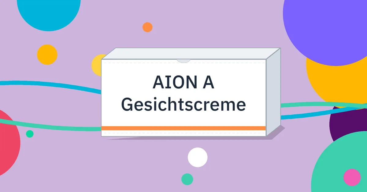Symbolbild: Packung mit der Aufschrift AION A Gesichtscreme (PZN 16778486) – Verfügbarkeit und Bezug in Apotheken in Frankfurt am Main