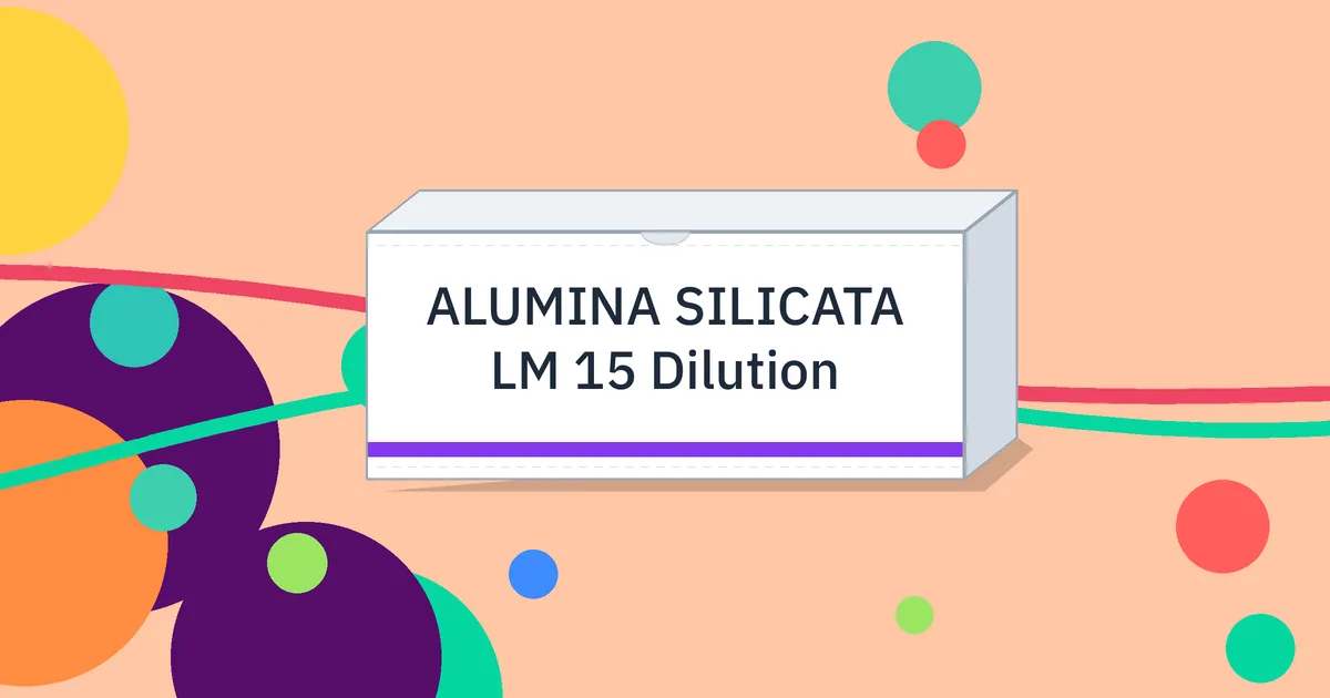 Symbolbild: Packung mit der Aufschrift ALUMINA SILICATA LM 15 Dilution (PZN 12758914) – Verfügbarkeit und Bezug in Apotheken in Frankfurt am Main