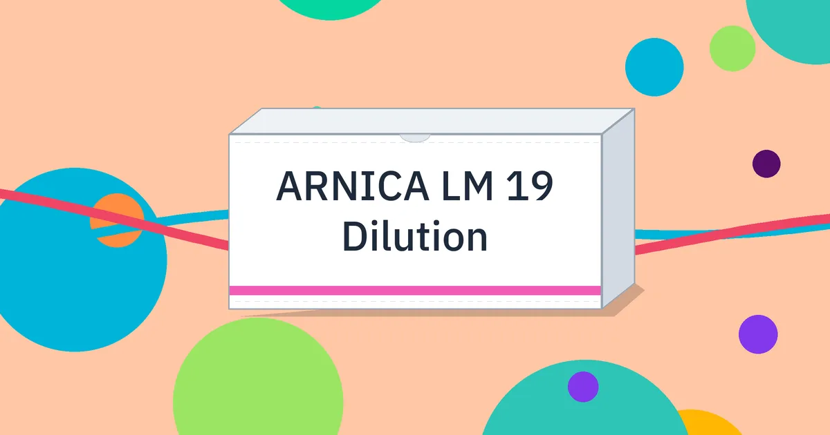 Symbolbild: Packung mit der Aufschrift ARNICA LM 19 Dilution (PZN 12770536) – Verfügbarkeit und Bezug in Apotheken in Frankfurt am Main