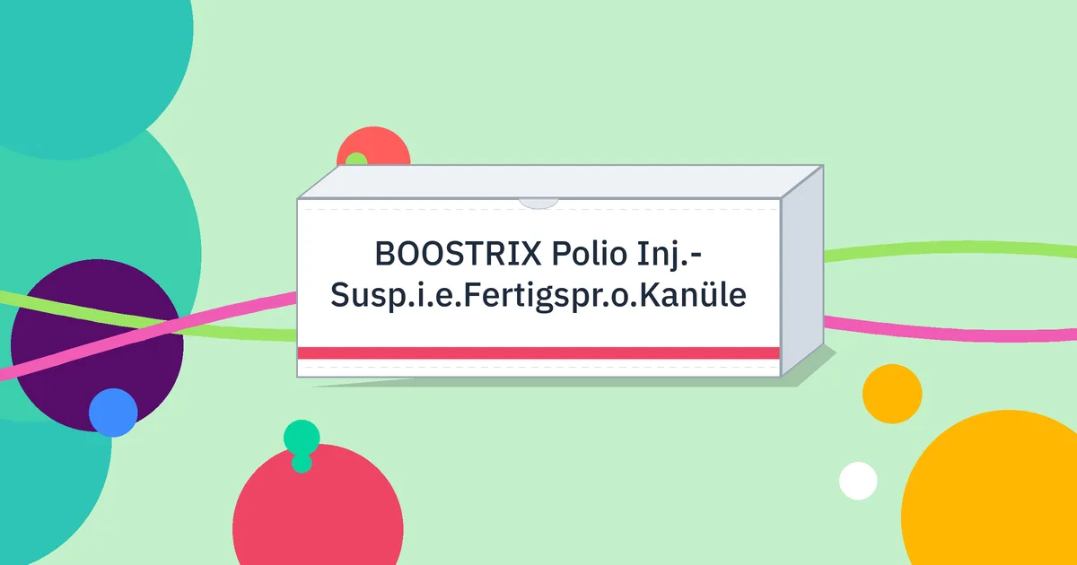 Symbolbild: Packung mit der Aufschrift BOOSTRIX Polio Inj.-Susp.i.e.Fertigspr.o.Kanüle (PZN 00762098) – Verfügbarkeit und Bezug in Apotheken in Frankfurt am Main