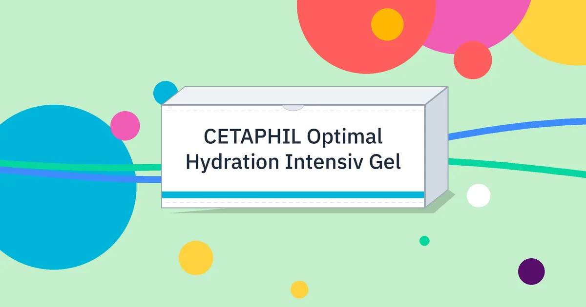 Symbolbild: Packung mit der Aufschrift CETAPHIL Optimal Hydration Intensiv Gel (PZN 20007412) – Verfügbarkeit und Bezug in Apotheken in Frankfurt am Main