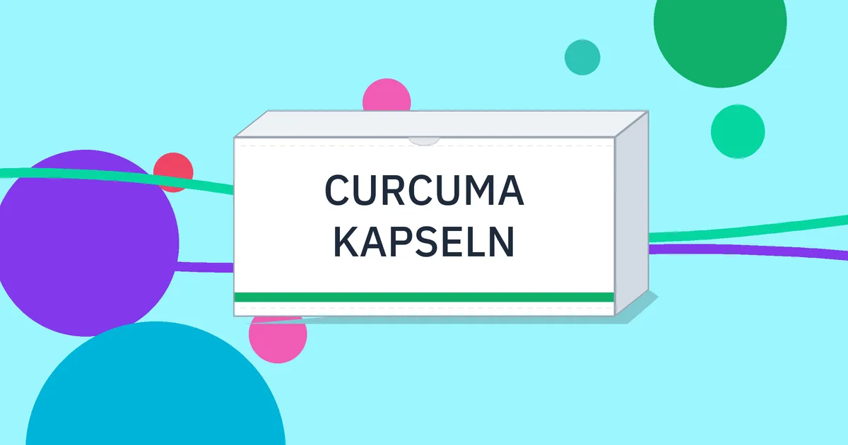 Symbolbild: Packung mit der Aufschrift CURCUMA KAPSELN (PZN 10917426) – Verfügbarkeit und Bezug in Apotheken in Frankfurt am Main