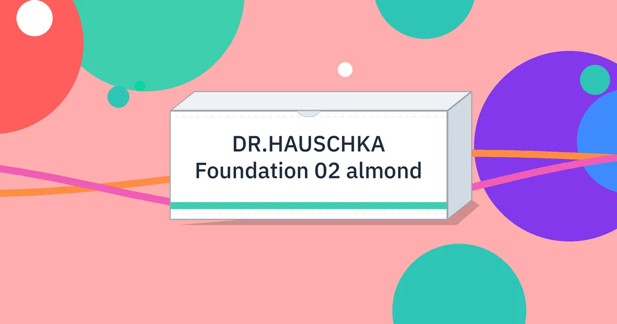 Symbolbild: Packung mit der Aufschrift DR.HAUSCHKA Foundation 02 almond (PZN 18167657) – Verfügbarkeit und Bezug in Apotheken in Frankfurt am Main