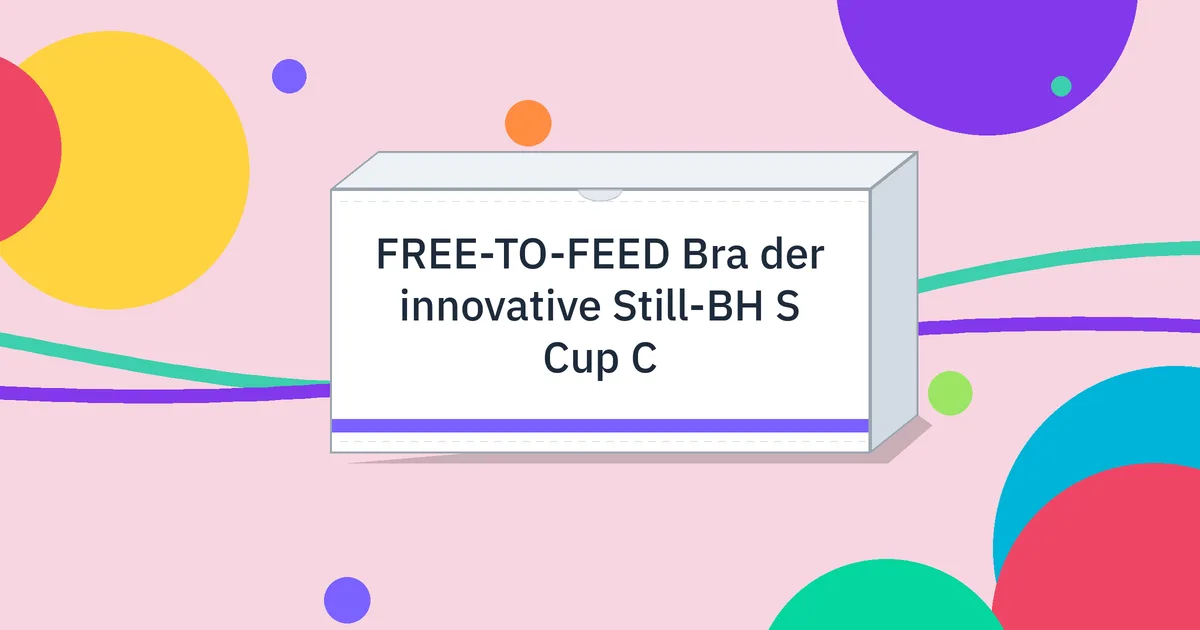 Symbolbild: Packung mit der Aufschrift FREE-TO-FEED Bra der innovative Still-BH S Cup C (PZN 19371035) – Verfügbarkeit und Bezug in Apotheken in Frankfurt am Main