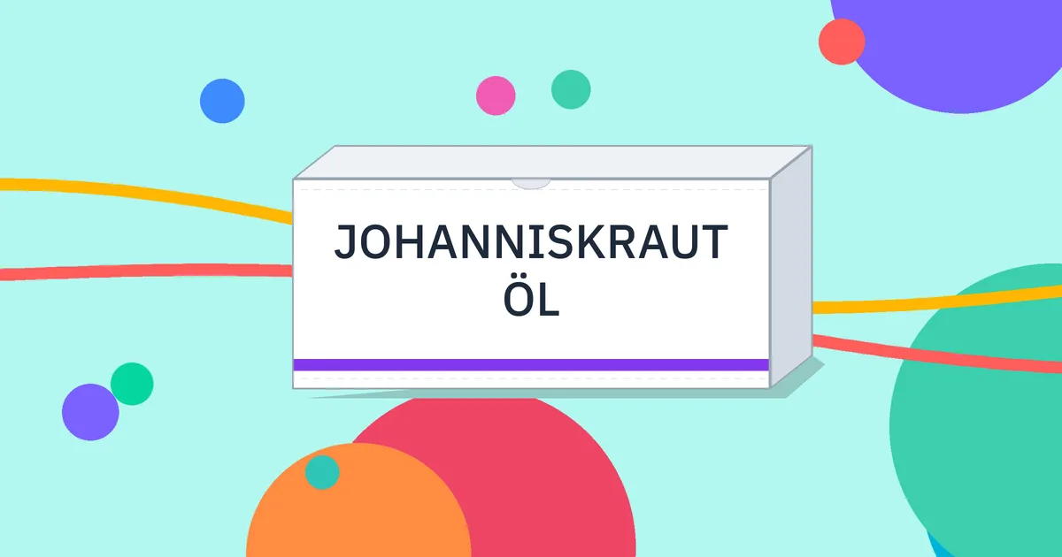 Symbolbild: Packung mit der Aufschrift JOHANNISKRAUT ÖL (PZN 02160469) – Verfügbarkeit und Bezug in Apotheken in Frankfurt am Main