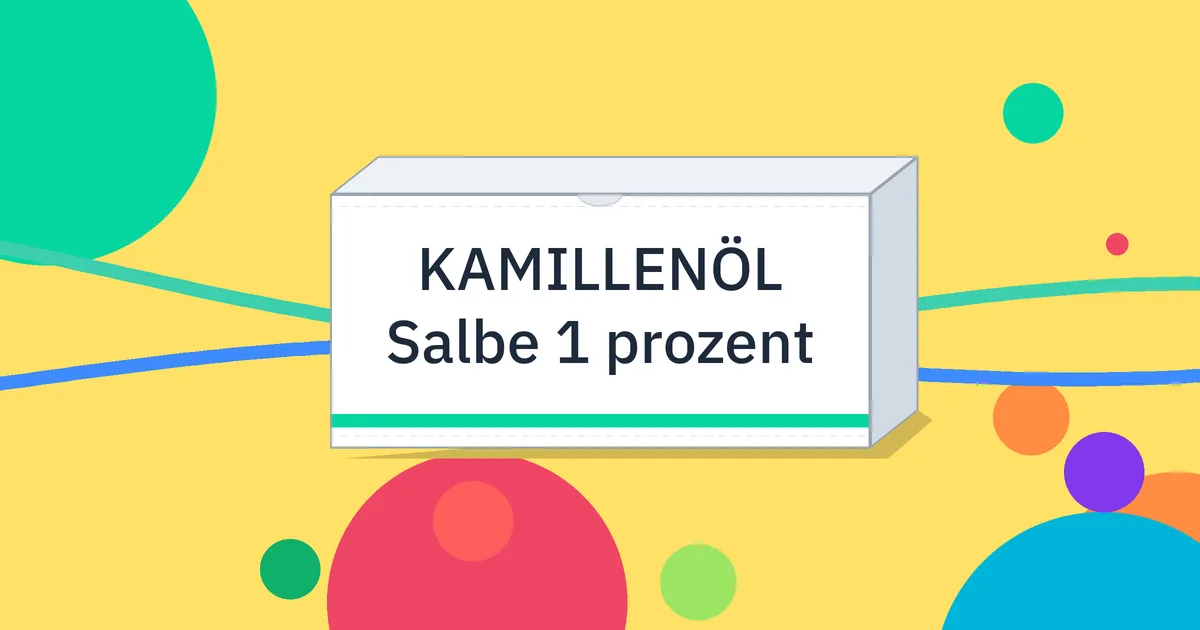 Symbolbild: Packung mit der Aufschrift KAMILLENÖL Salbe 1 prozent (PZN 18180043) – Verfügbarkeit und Bezug in Apotheken in Frankfurt am Main