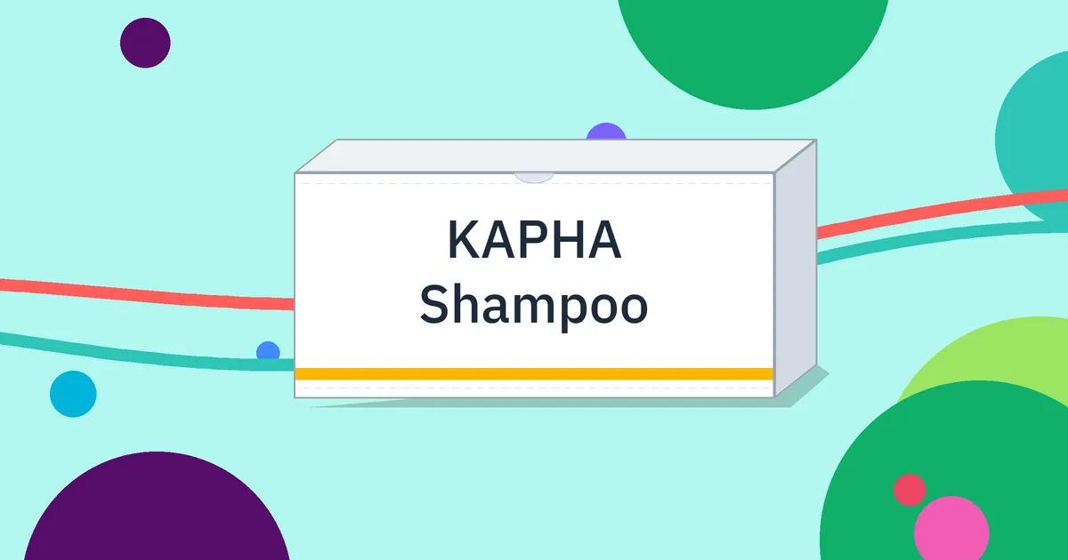 Symbolbild: Packung mit der Aufschrift KAPHA Shampoo (PZN 01691650) – Verfügbarkeit und Bezug in Apotheken in Frankfurt am Main