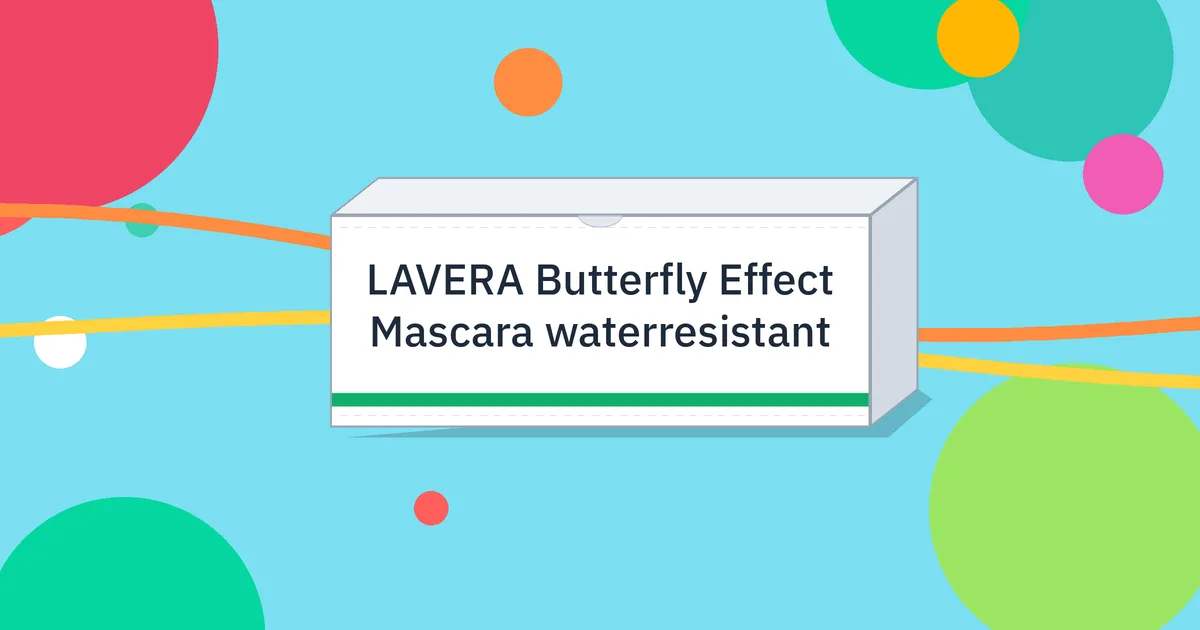 Symbolbild: Packung mit der Aufschrift LAVERA Butterfly Effect Mascara waterresistant (PZN 20168204) – Verfügbarkeit und Bezug in Apotheken in Frankfurt am Main
