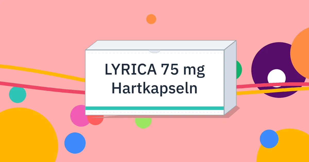 Symbolbild: Packung mit der Aufschrift LYRICA 75 mg Hartkapseln (PZN 13423274) – Verfügbarkeit und Bezug in Apotheken in Frankfurt am Main