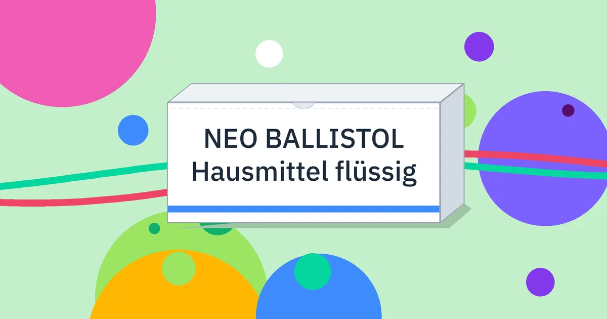 Symbolbild: Packung mit der Aufschrift NEO BALLISTOL Hausmittel flüssig (PZN 01058579) – Verfügbarkeit und Bezug in Apotheken in Frankfurt am Main