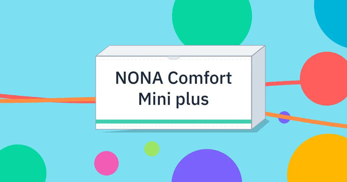 Symbolbild: Packung mit der Aufschrift NONA Comfort Mini plus (PZN 12538265) – Verfügbarkeit und Bezug in Apotheken in Frankfurt am Main