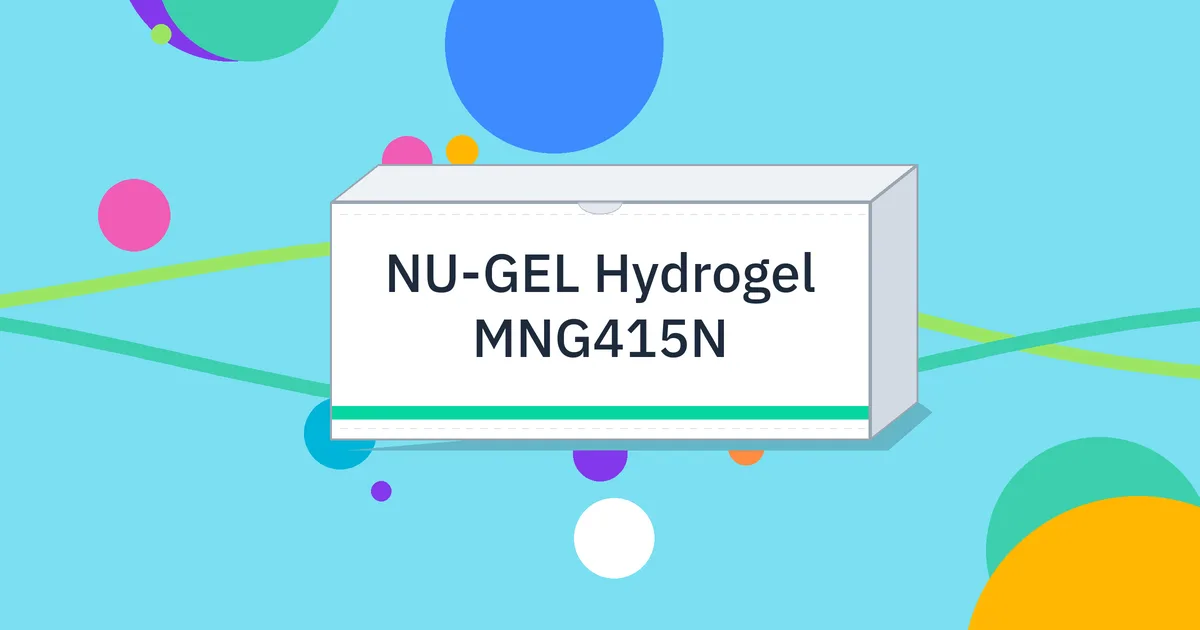 Symbolbild: Packung mit der Aufschrift NU-GEL Hydrogel MNG415N (PZN 17922100) – Verfügbarkeit und Bezug in Apotheken in Frankfurt am Main
