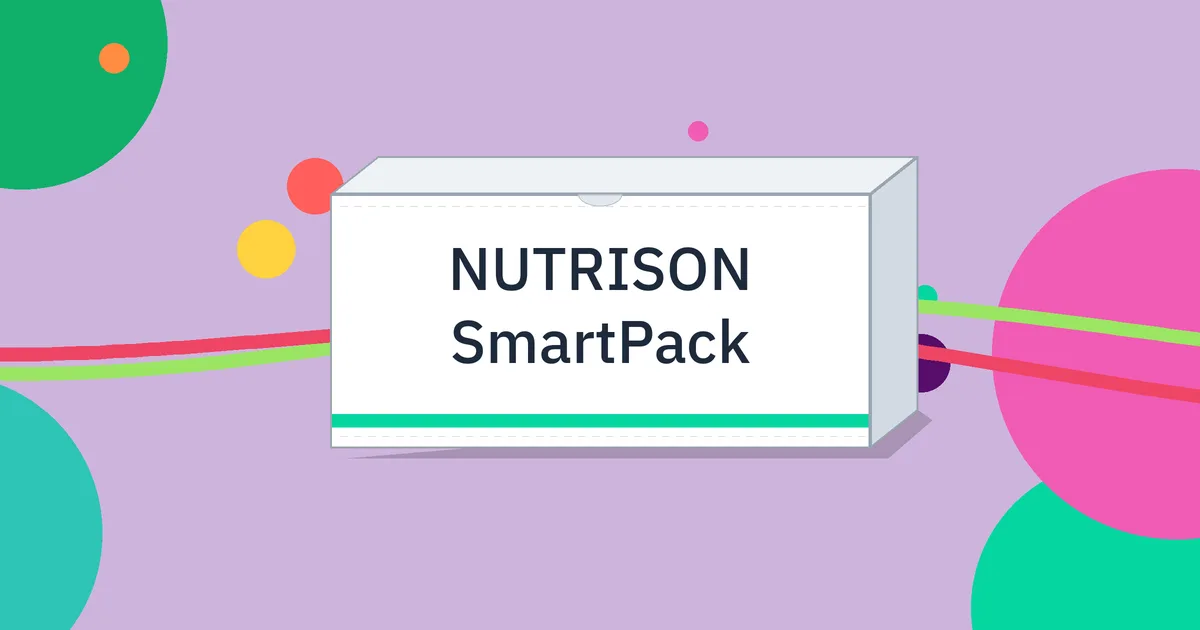 Symbolbild: Packung mit der Aufschrift NUTRISON SmartPack (PZN 14132194) – Verfügbarkeit und Bezug in Apotheken in Frankfurt am Main